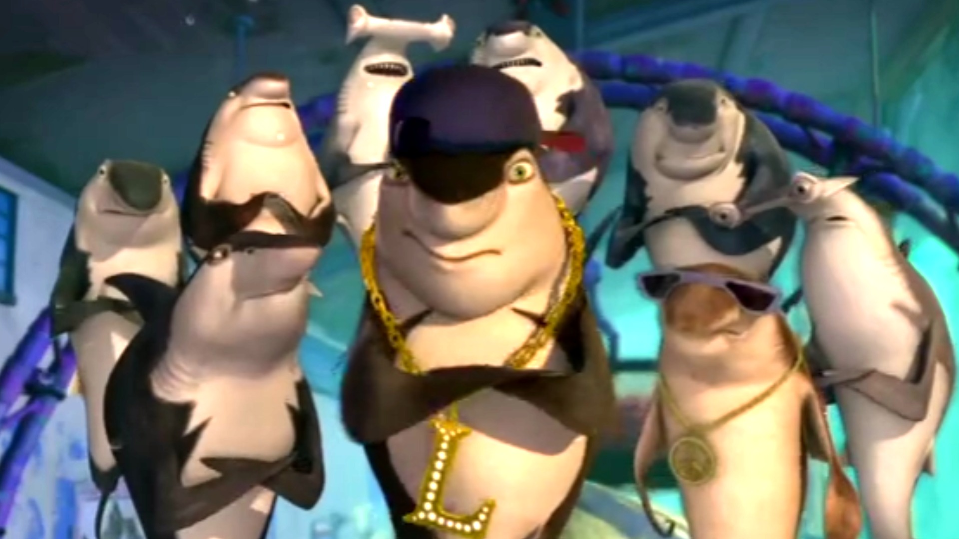 Shark Tale: Official Clip - Oscar vs. Lenny - Trailers & Videos ...